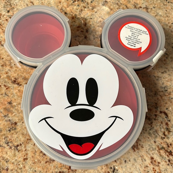 Disney | Kitchen | Collapsible Mickey Mouse Food Storage Container ...